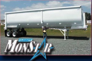 Clement MonStar Frameless Scrap Dump Trailer - Tiger General LLC