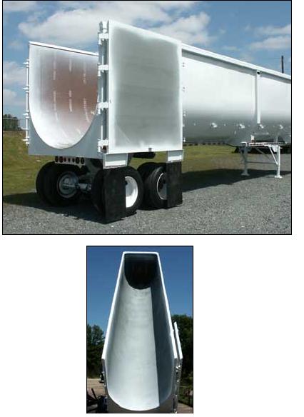 Clement MonStar Frameless Scrap Dump Trailer - Tiger General LLC